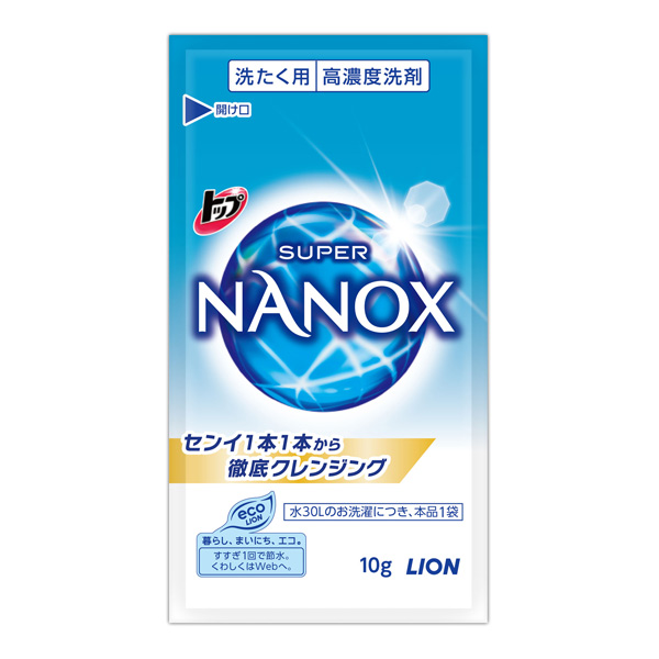 取扱終了｜トップ スーパーNANOX 10g×1袋｜113349｜商品詳細｜ノベルティ・販促品・各種記念品の専門店「ギフトイット ノベルティー」